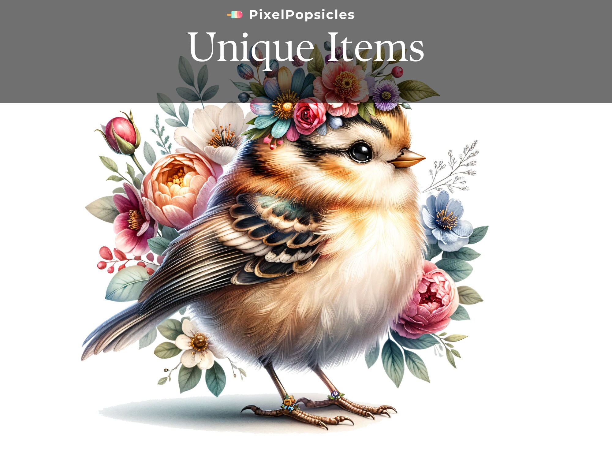12 Cute Spring Birds Png, Cute Birds Clipart Png, Scrapbooking, Card ...