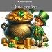Pot of Gold Clipart, Shamrock Clipart, St Patrick's Day PNG, Green ...