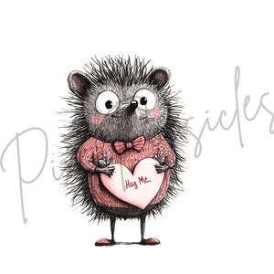 16 Valentines Watercolor Clipart PNG Bundle,love Couple Animals, Cute ...