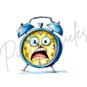 10 Funny Clock Face Big Png File, Clock Face Template Vector Printable ...
