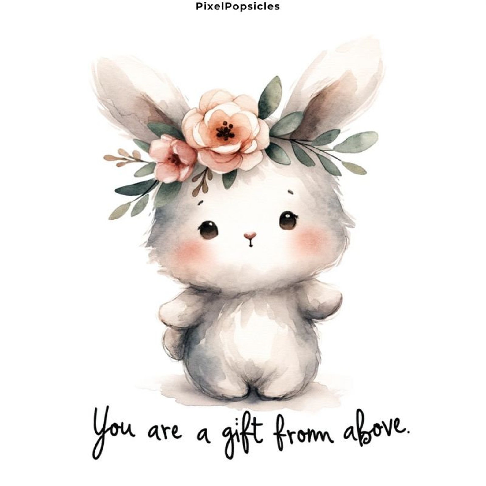 8 Cute Bunnies Clipart Cute Nursery Bunny Clip Art, Cute Bunnies ...