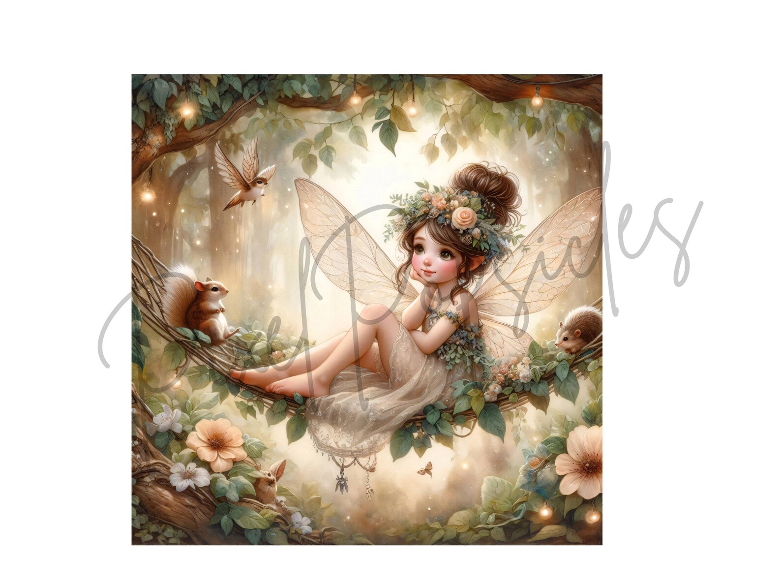 11 Watercolor Fairy Clipart: Fantasy Digital Images (JPG Downloads) - Etsy