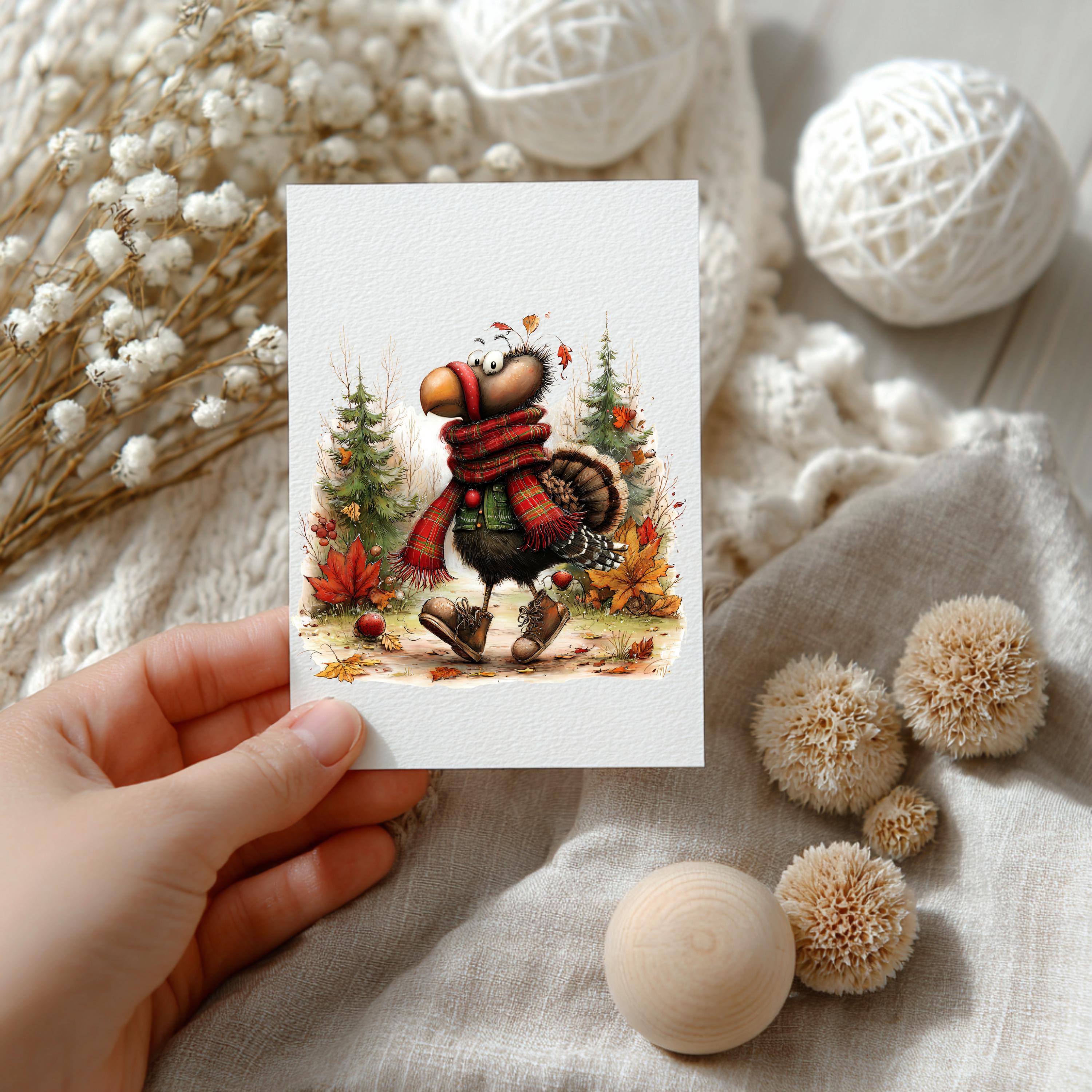 Autumn Woodland Animals Clipart Bundle: Fall Forest PNG Images (digital ...