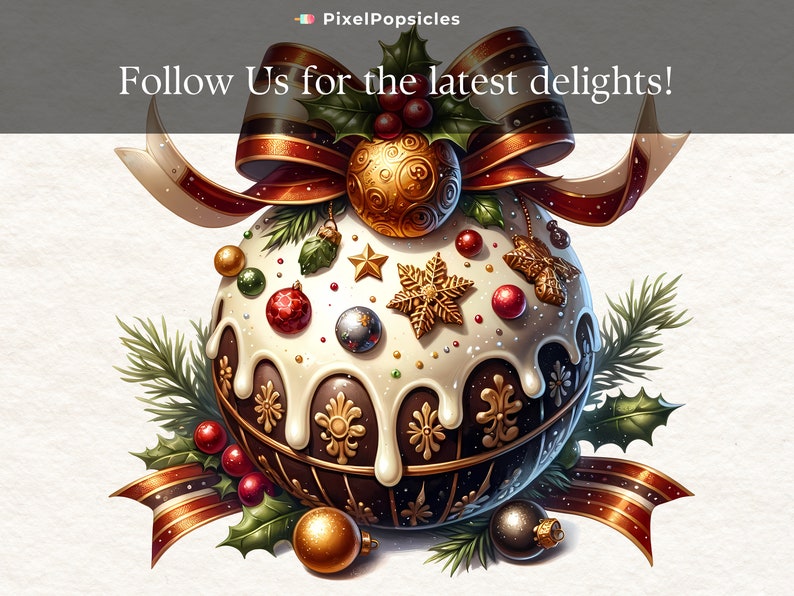 Christmas Sweets Clipart 10 PNG Bundle, Holiday Treats Graphics ...