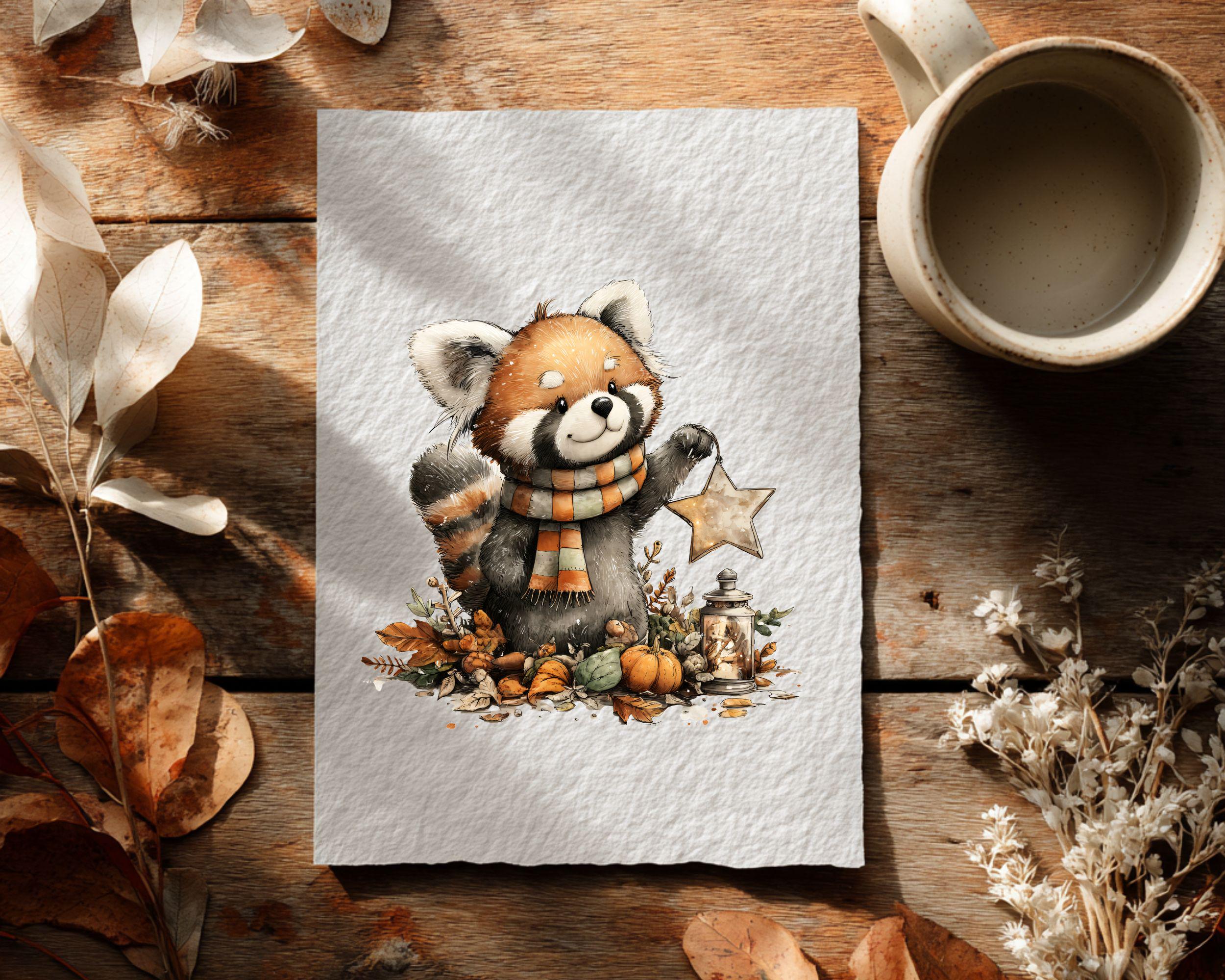 Autumn Woodland Animals Clipart Bundle: Fall Forest PNG Images (digital ...