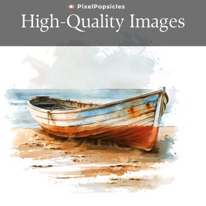 Watercolor Sailboat 12 High-quality Png, Digital Planners, Paper Crafts ...