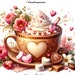 Love Hot Chocolate Clipart 11 High Quality Pngs, Memory Books, Junk ...