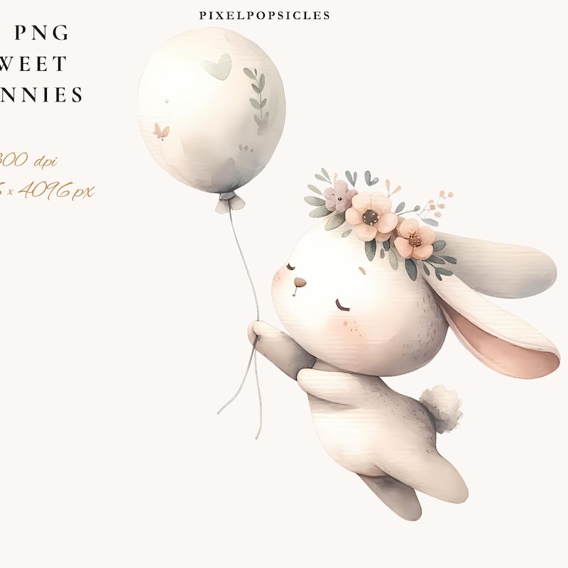 Cartoon Bunny Name Sign - Etsy