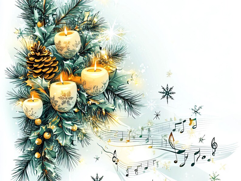 Christmas Junk Journal Digital Papers, Winter Backgrounds for ...