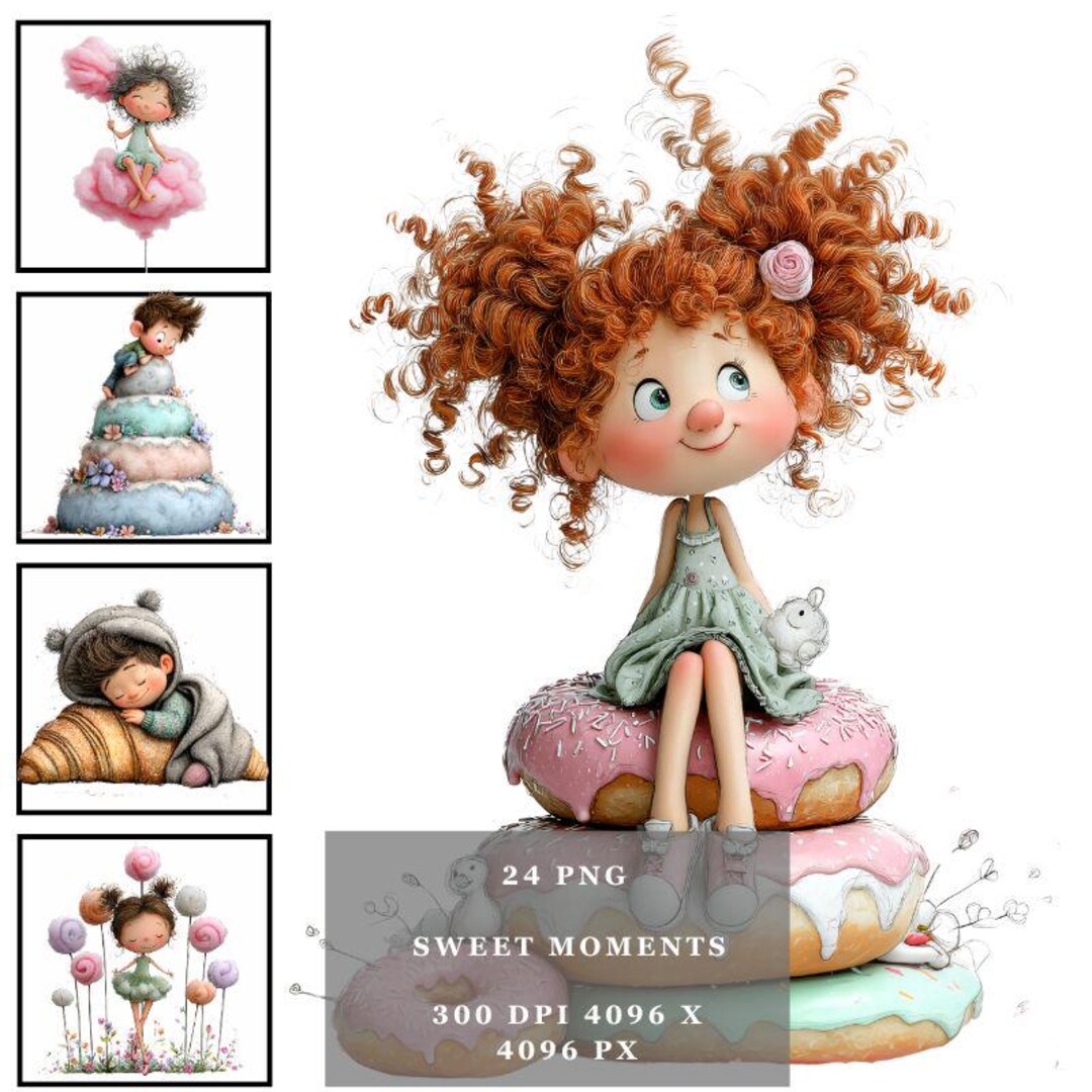 Sweet Treat Kids PNG Clipart – 24 High-res Transparent Children ...