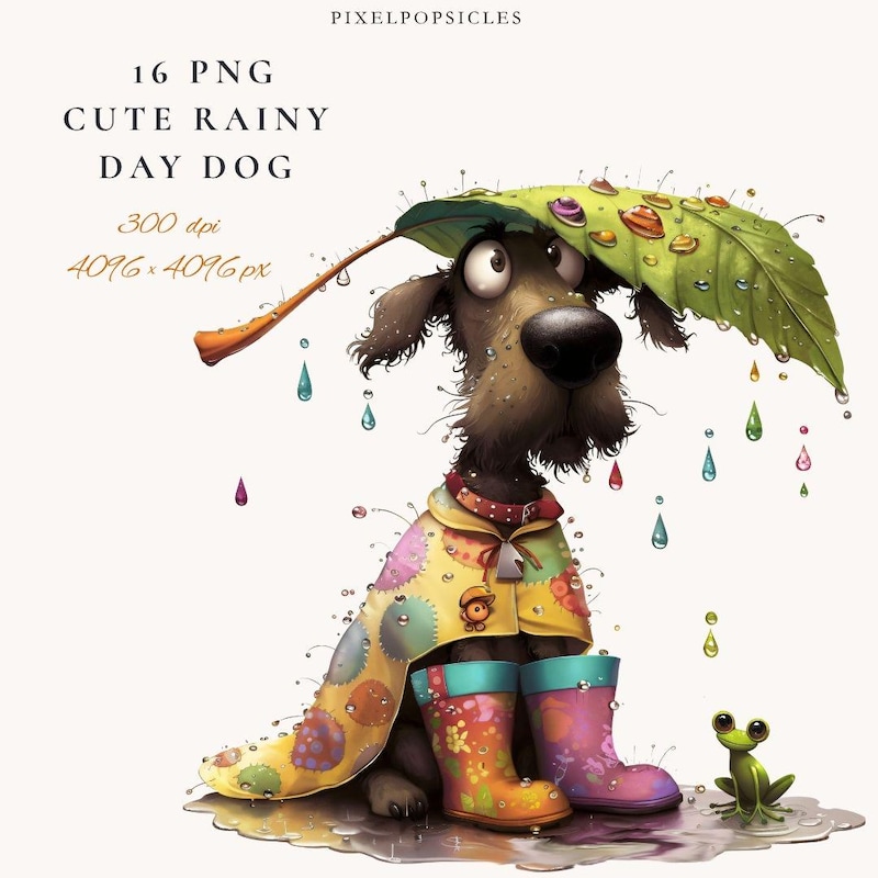 Cute Clipart Umbrella - Etsy