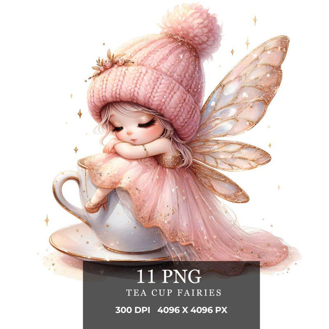11 Christmas Fairy Clipart, Festive Fairy Clipart, Cute Fairy Xmas ...