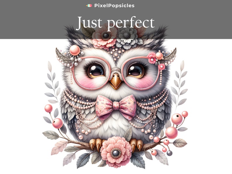 11 Cute Owl Clip Art, Baby Bird , Cute PNG Girl Glasses, Kids Shirt Design, Party Card Making ...