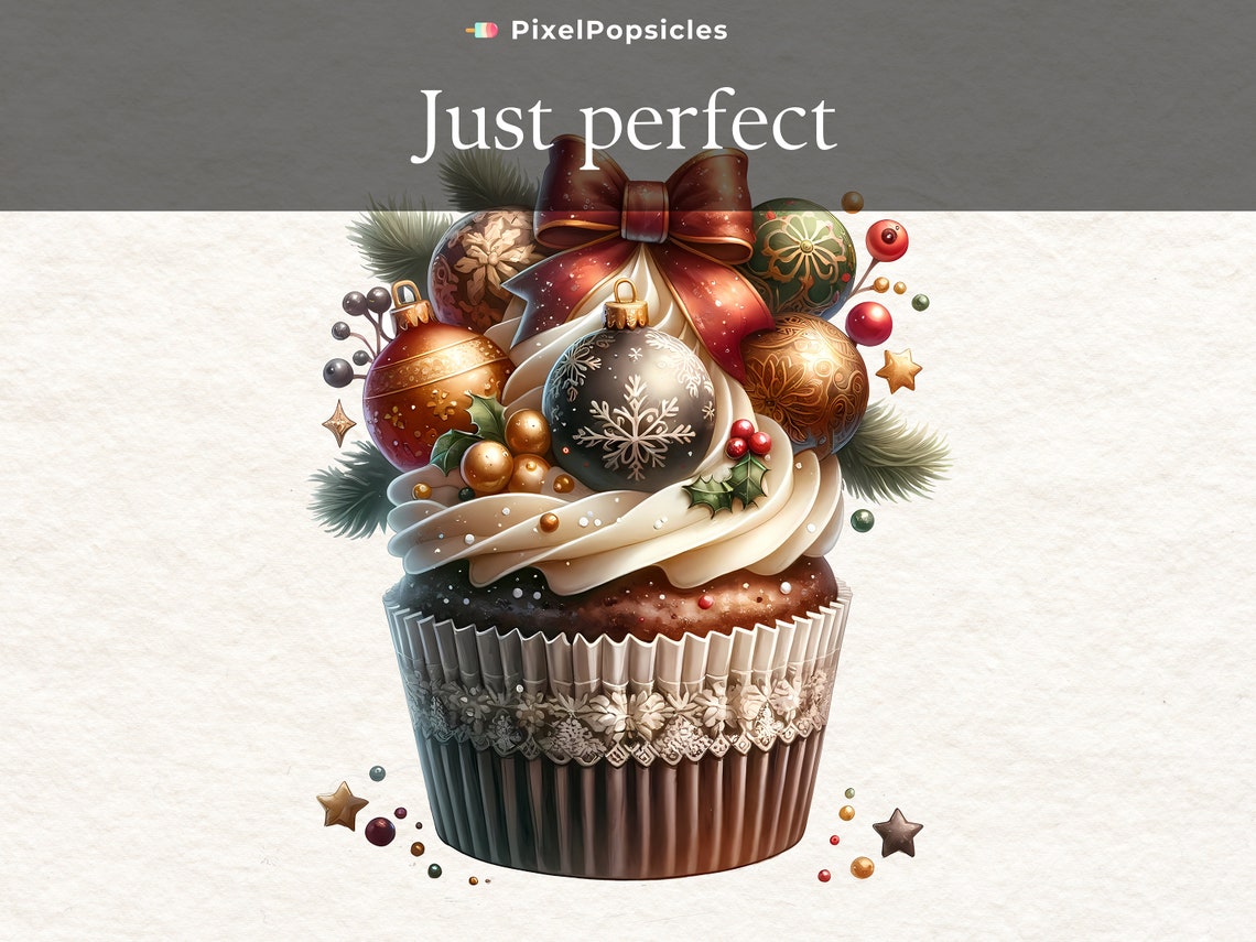 Christmas Sweets Clipart 10 PNG Bundle, Holiday Treats Graphics ...