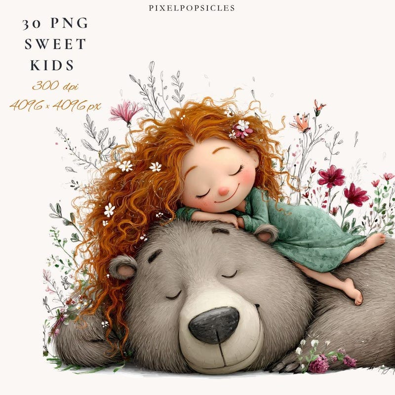 Commercial Teen Clipart - Etsy