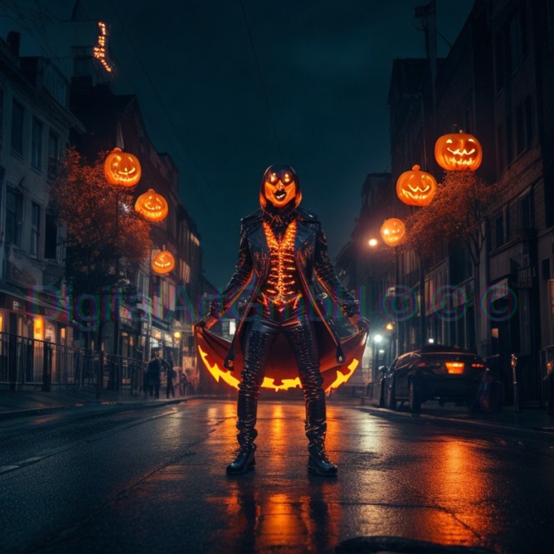 Halloween Monster Wallpaper Poster Pictures Picture - Etsy