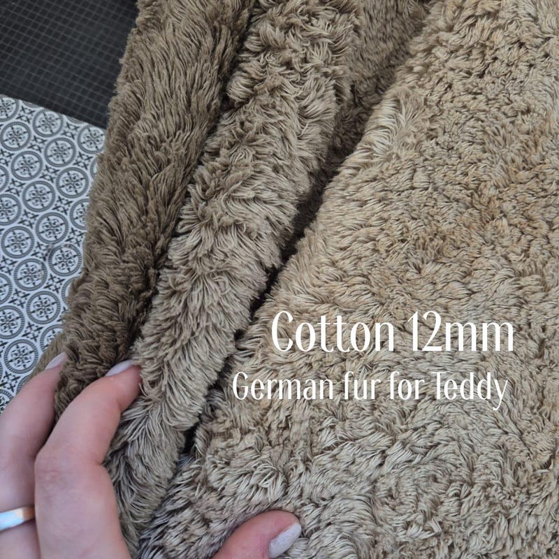 German Teddy Cotton - Etsy UK