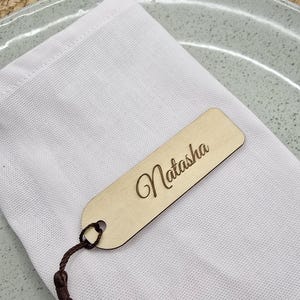 Personalised Place Cards: Custom Name Tags for Weddings & Events ...