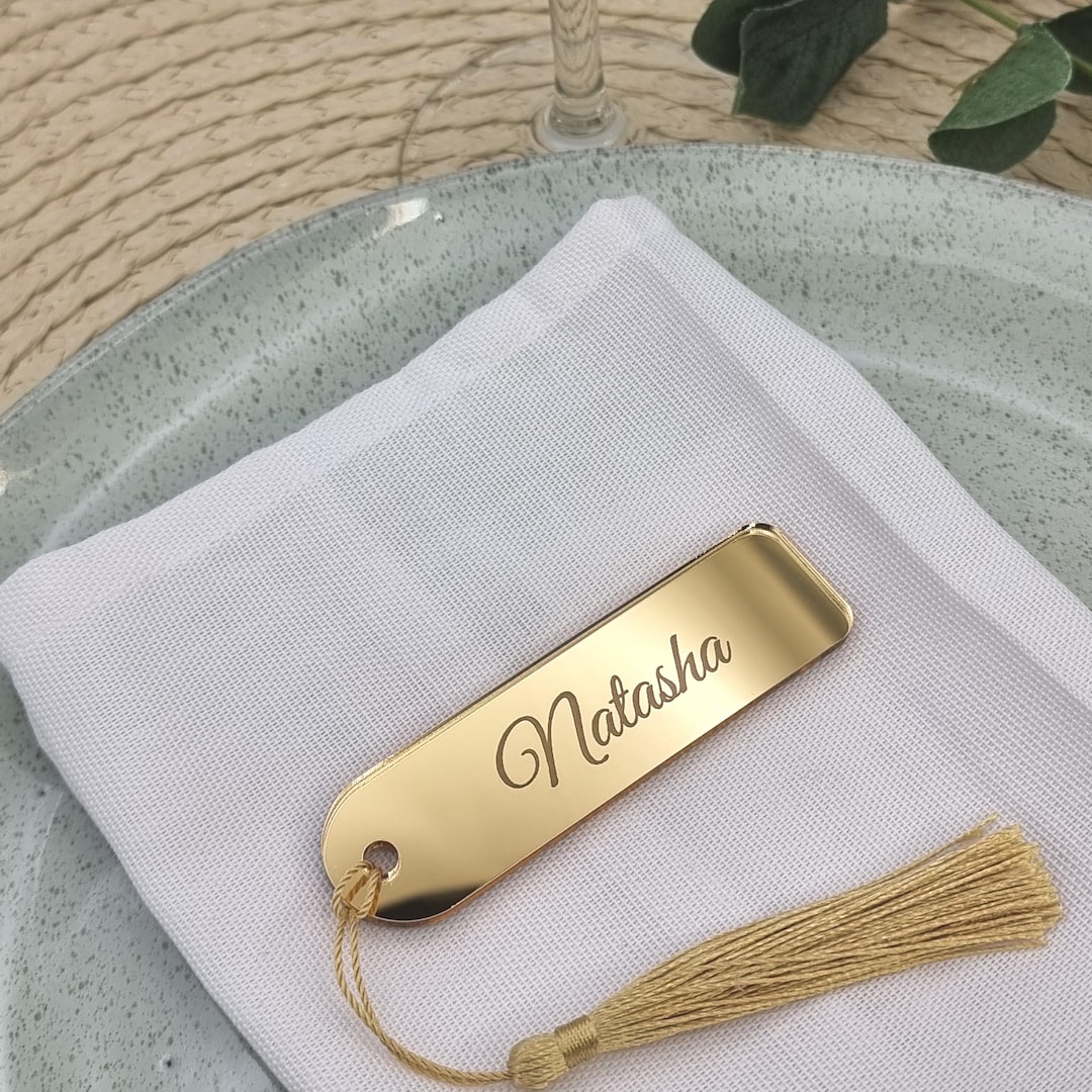 Personalised Place Cards: Custom Name Tags for Weddings & Events ...