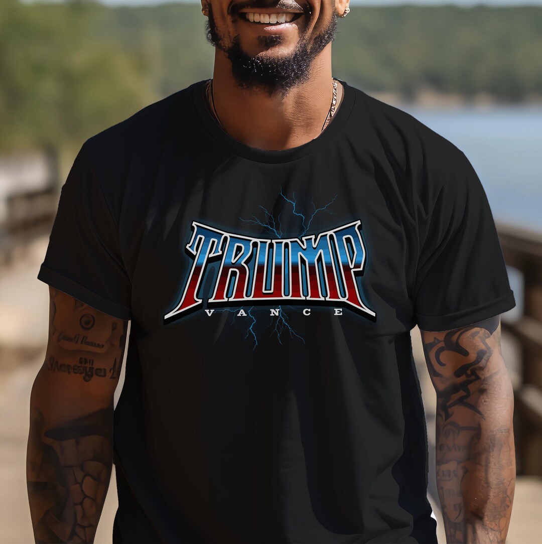 Patriotic Trump Graphic T-shirt, Vintage Style Trump Shirt, Cool ...