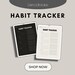 Monthly Habit Tracker, Printable, Portrait, Habit Tracker Template, A4 ...