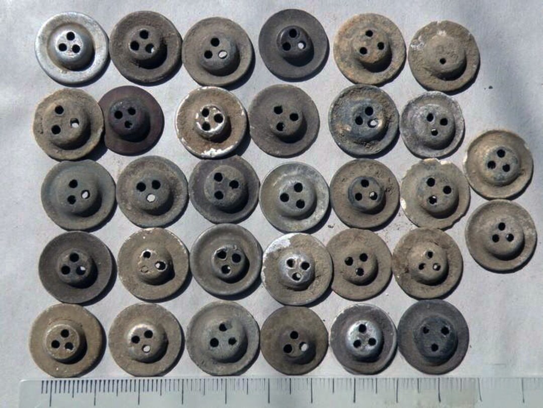Buttons German Military Uniform 32 Pcs Retro Antiques. - Etsy