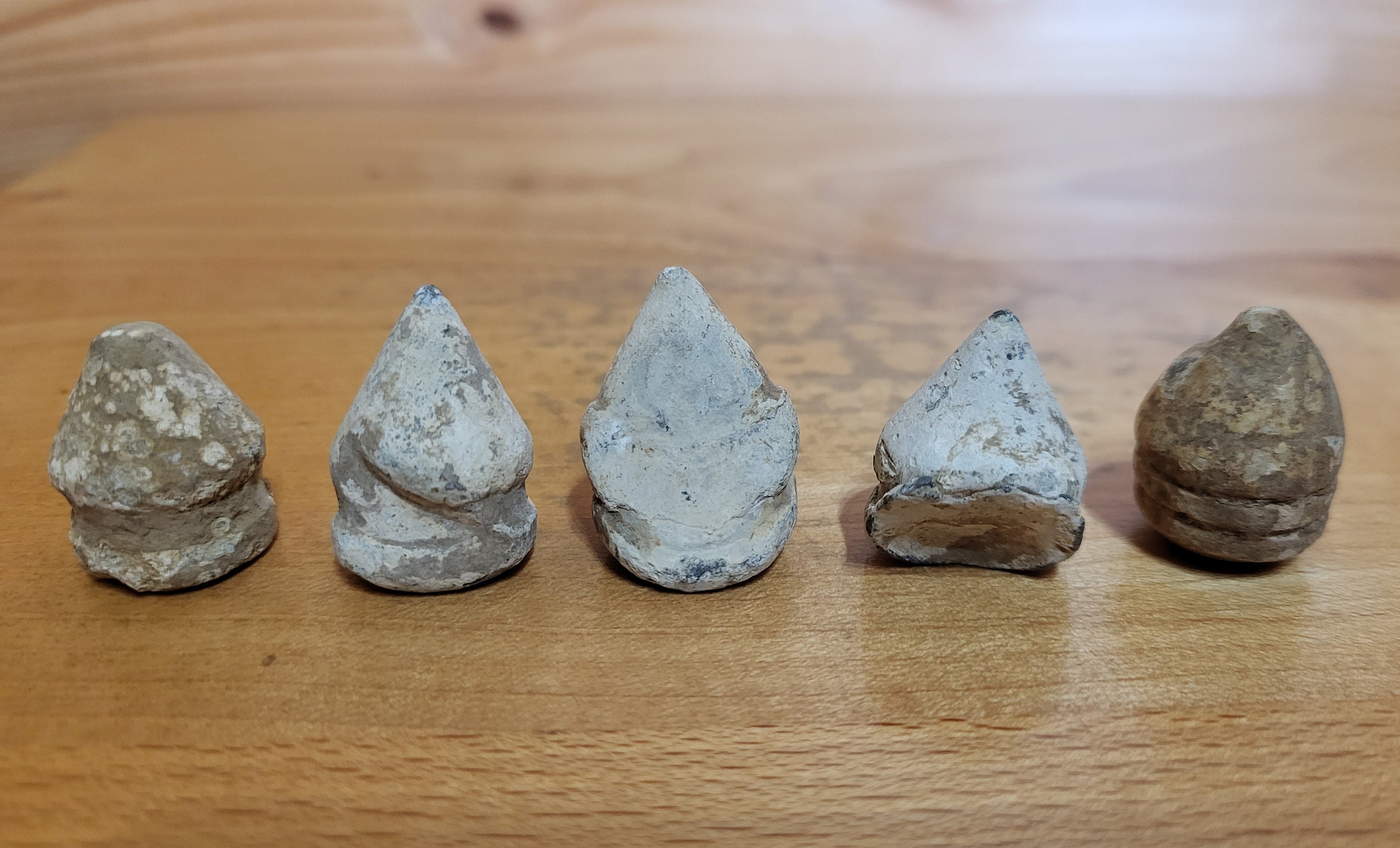 Minnie Civil War-era LEAD BULLET of the 19th Century. 5 Pcs. - Etsy