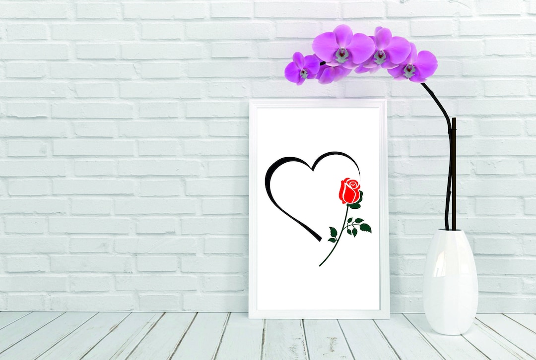 Open Heart Drawing Instant Download, Item Digital, Sxf Download, Dxf ...