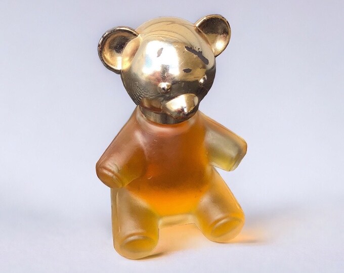 Vintage Avon Teddy Bear Sweet Honesty Cologne Glass Bottle - Etsy