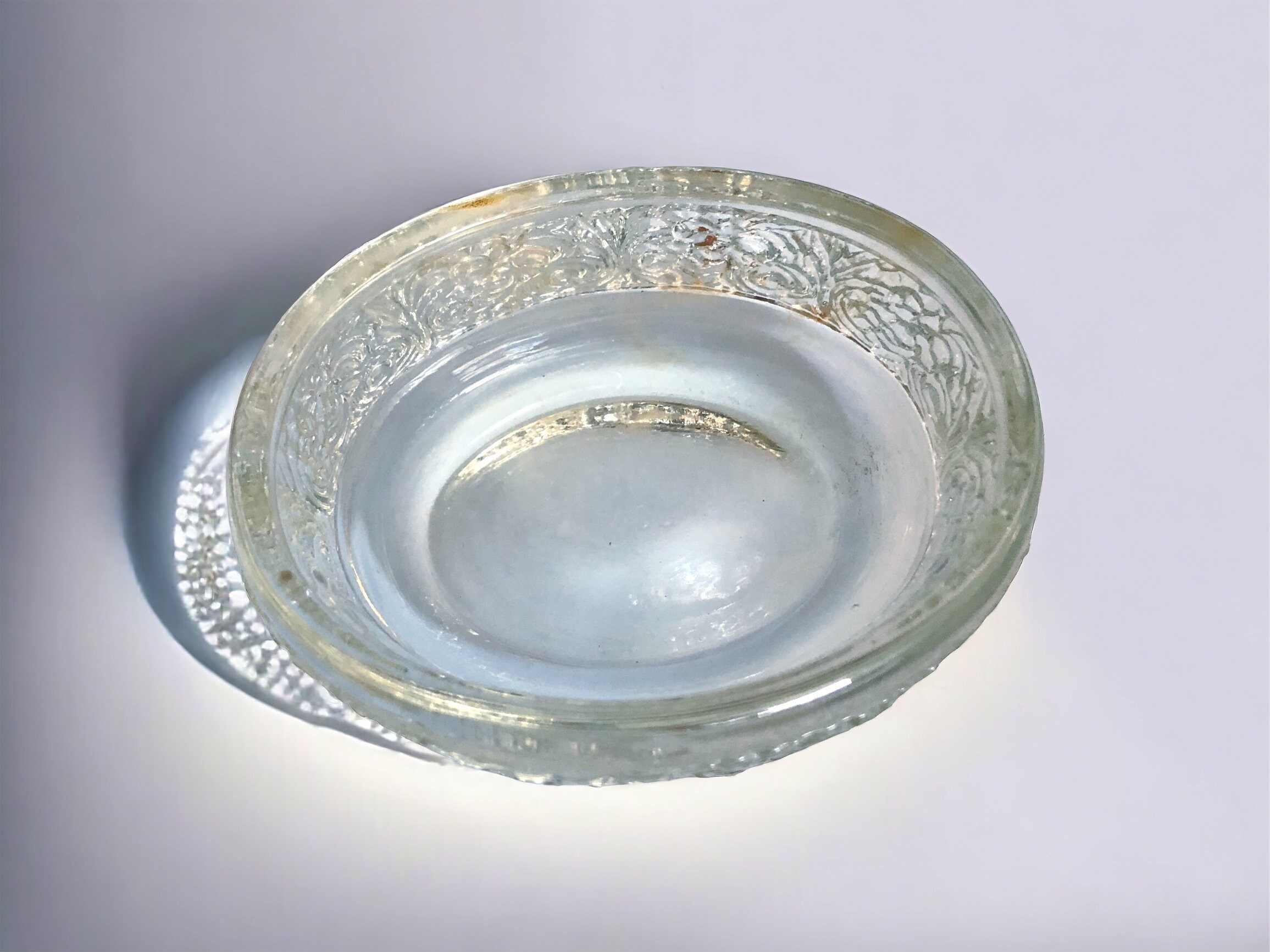 Vintage Avon Small Oval Glass Bowl Dish - Etsy
