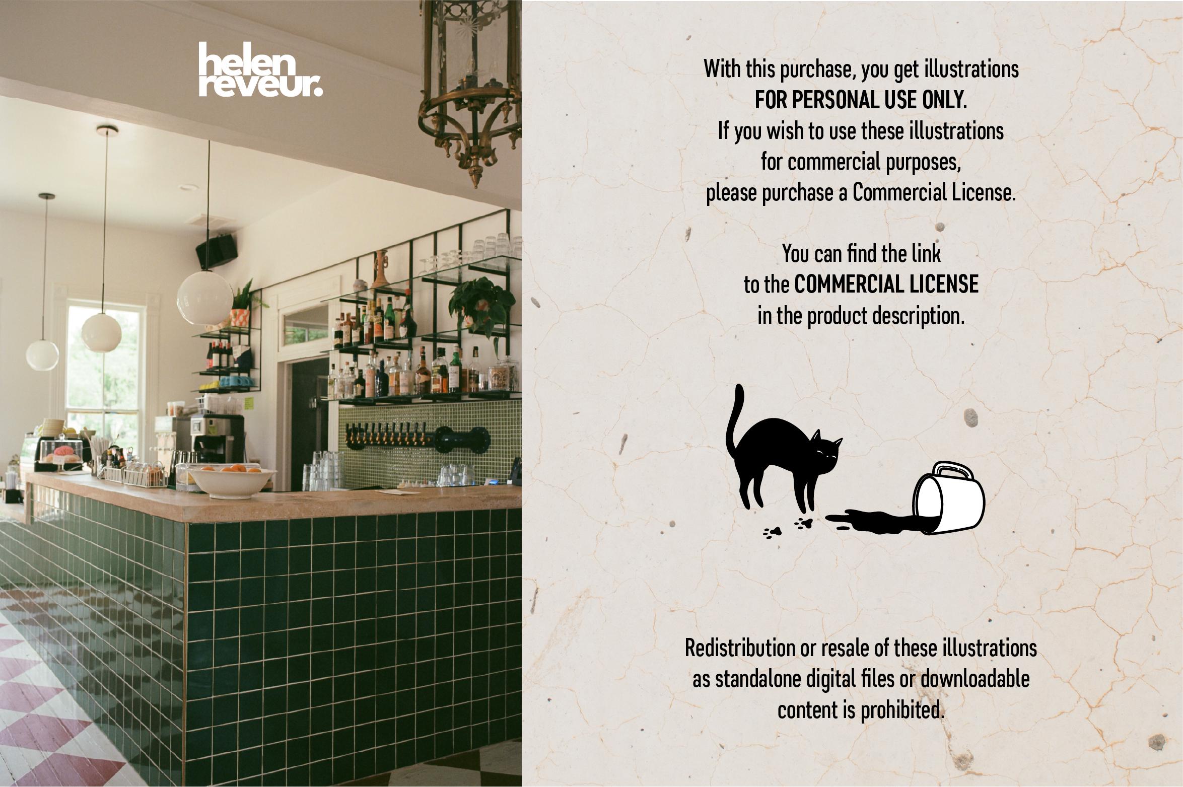 Retro Cat Cafe Menu Template: Funny Coffee Shop Design (A4) (canva ...