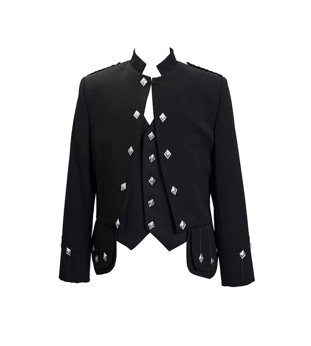 Men's Scottish Sheriff-muir Doublet Kilt Jacket With Waistcoatvest ...