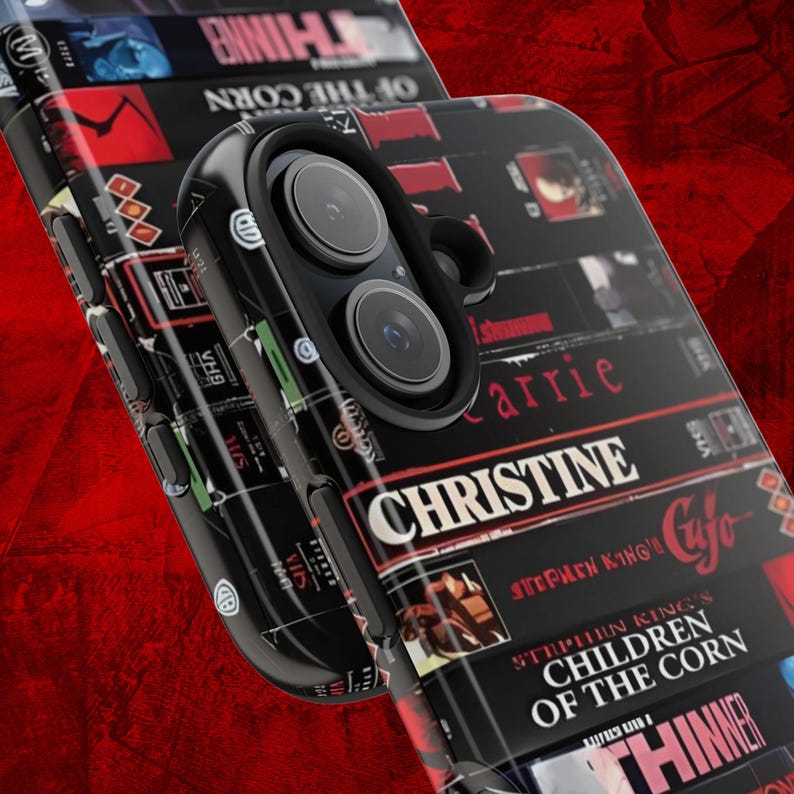 Halloween Carrie IT Retro Scary Movie Vhs Phone Case Vintage Horror VHS ...