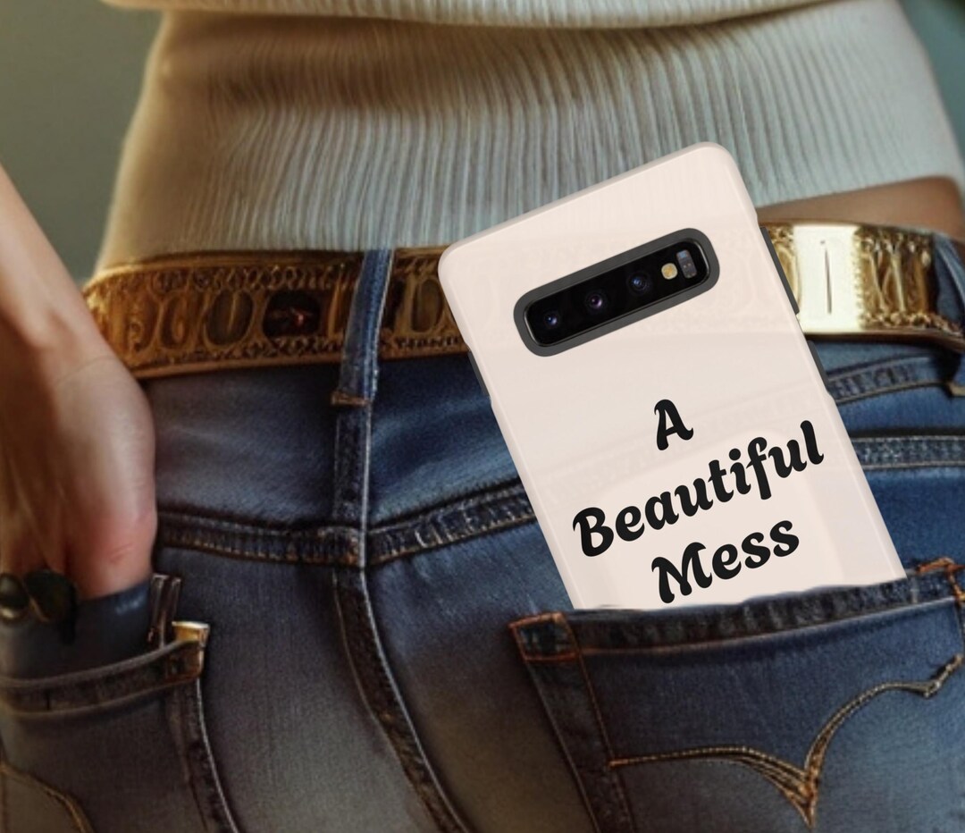 Inspirational A Beautiful Mess Phone Case, Minimalist Inspirational ...