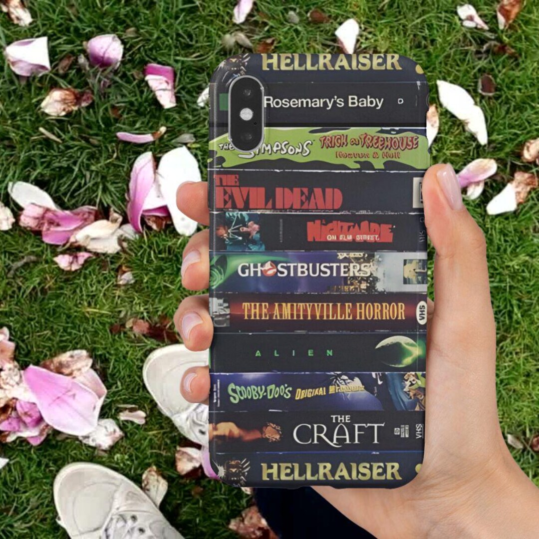 Vintage Slasher Gore Horror Phone Case Scary Movie iPhone Retro VHS ...