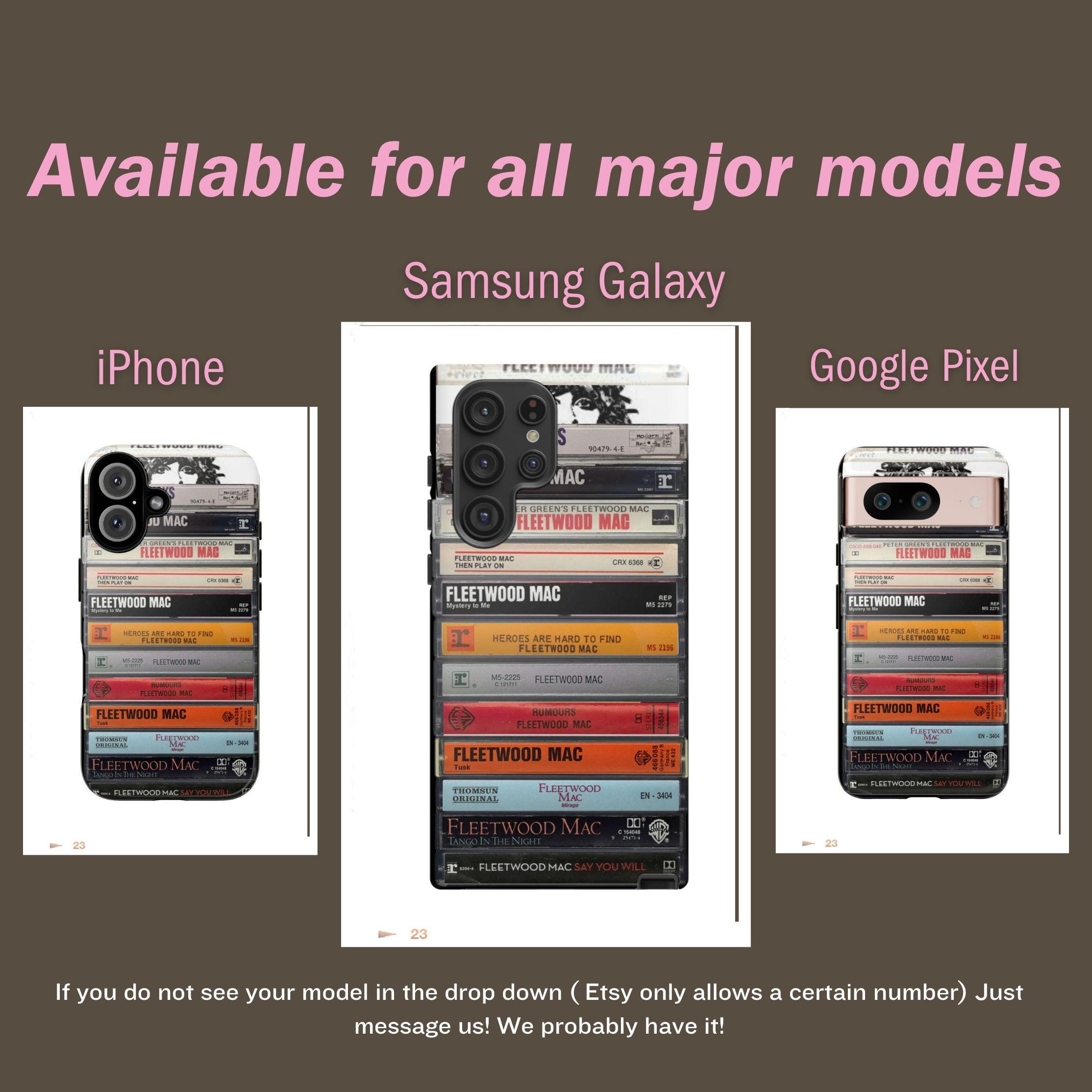 80s 90s Custom Vintage Aesthetic Cassette Tape Stack iPhone Case Cover ...