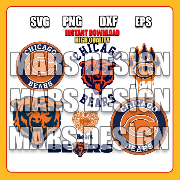 Chicago Teams Svg - Etsy