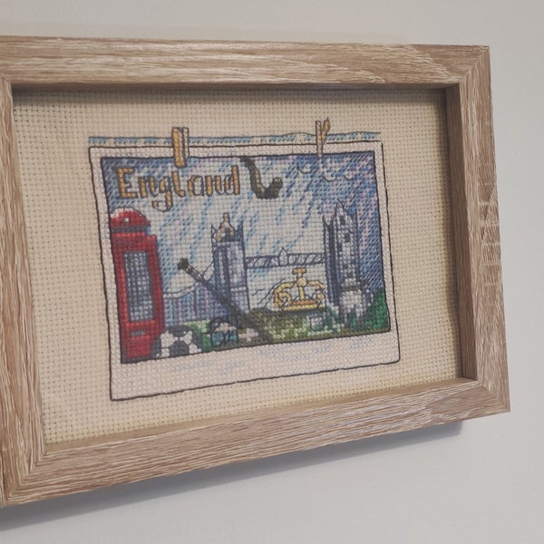 Embroidered Postcard - Etsy