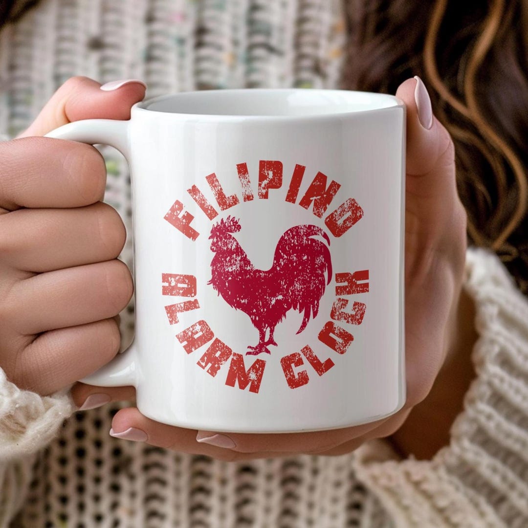 Gift Idea for Filipinos or Coffee Lovers Anywehre, Filipino Alarm Clock ...