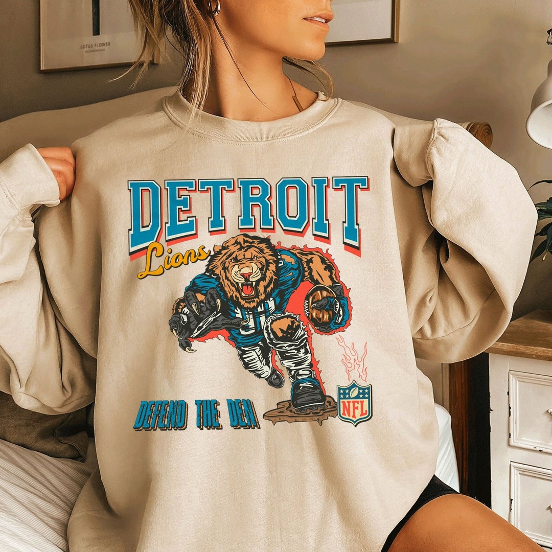Detroit Lions defend the Den T-shirt Detroit Football - Etsy
