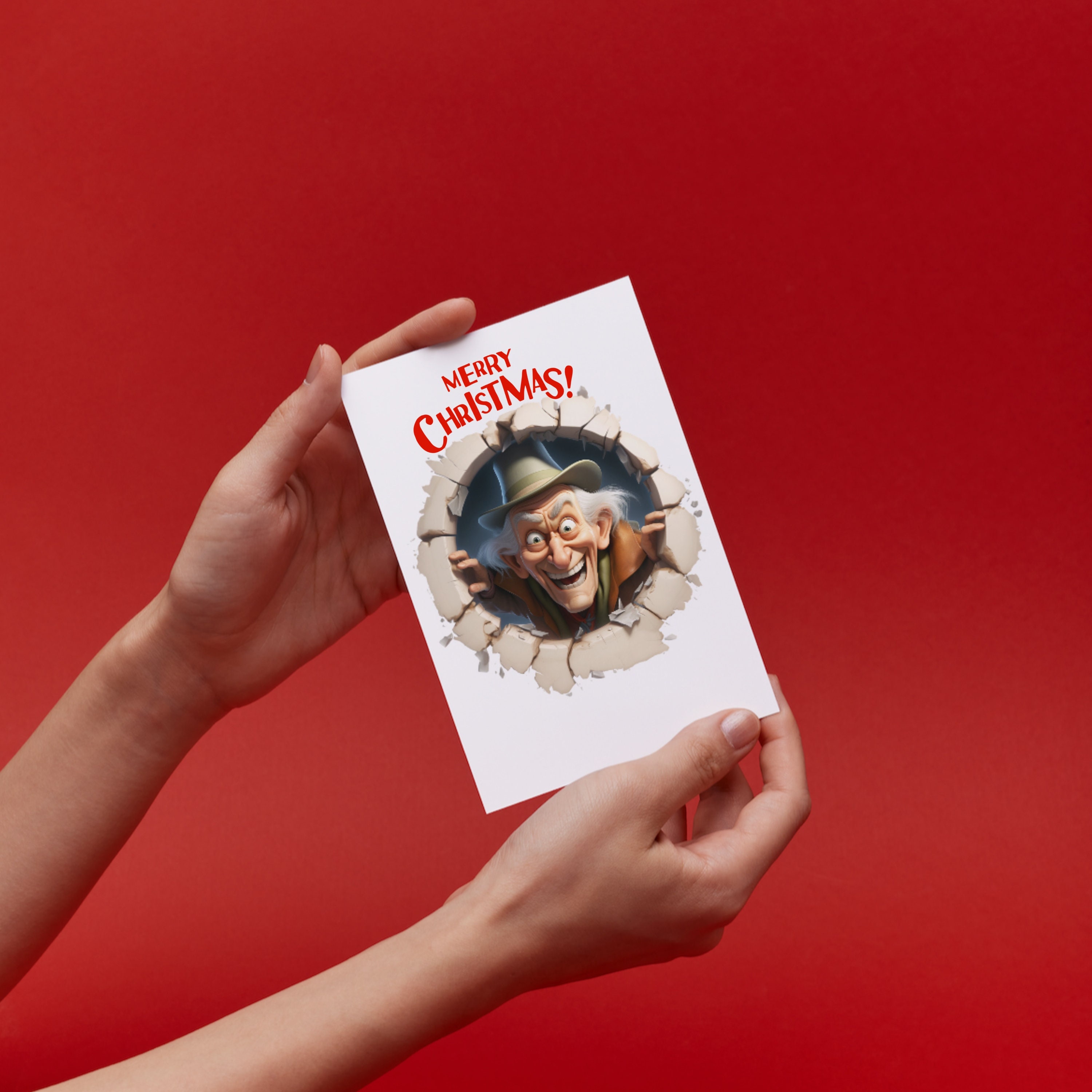 3D Ebenezer Scrooge Christmas Clipart Cartoon Character PNG and SVG ...