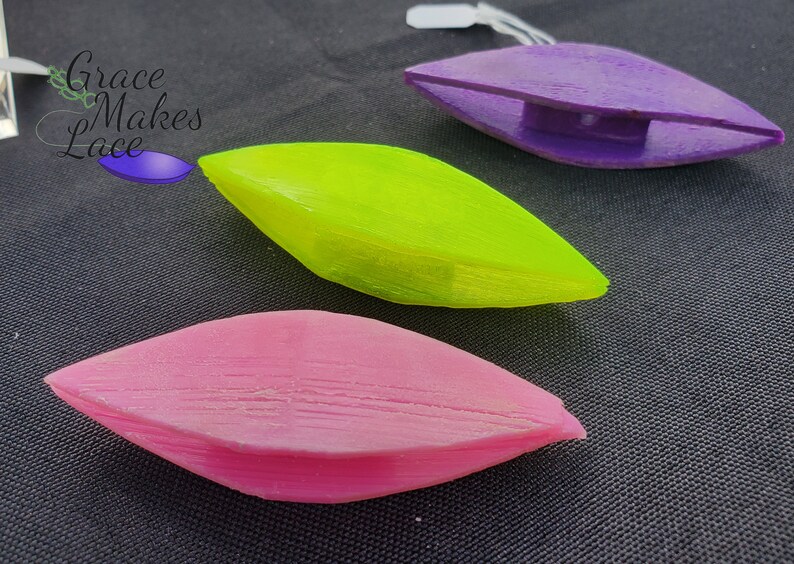 3d Printed Tatting Shuttle Assorted Colors - Etsy