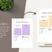 Printable Dated Monthly Purple 2024 Calendar Planner, Editable Canva ...