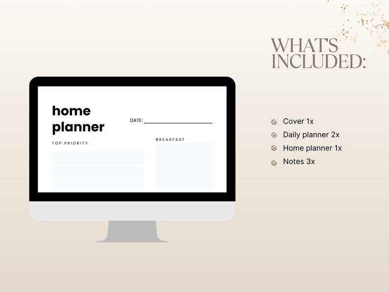 Printable Daily Task Checklist Canva Template, Custom Productivity Tool ...