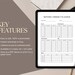 Printable Dated Monthly Purple 2024 Calendar Planner, Editable Canva ...