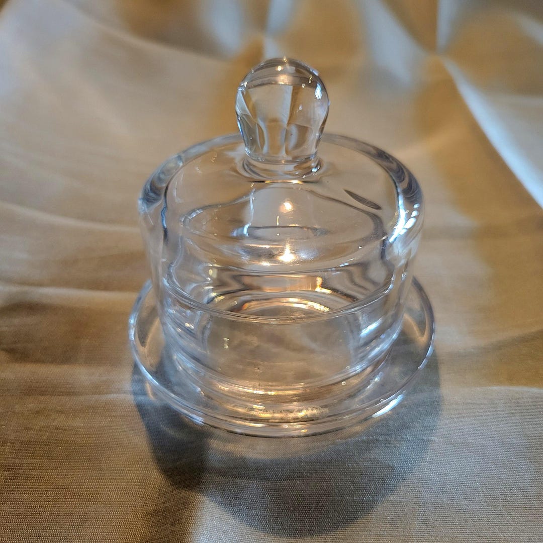 Petit Clear Glass Mini Butter Dish by Presence Clear by ANCHOR HOCKING ...