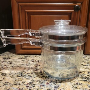 Double Boiler With Glass Lid - Etsy