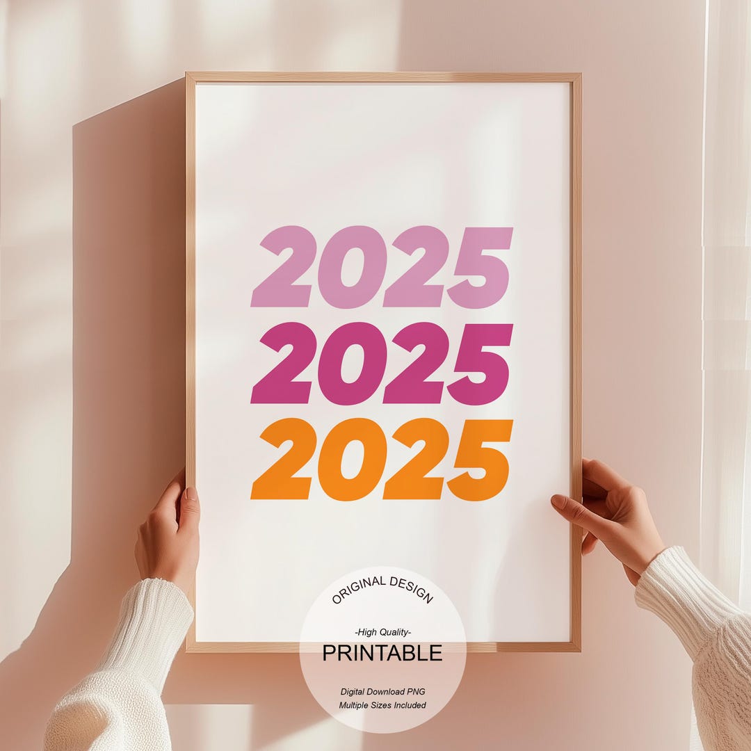 Class of 2025 Graduation Poster, Year 2025 High School Grad: College ...