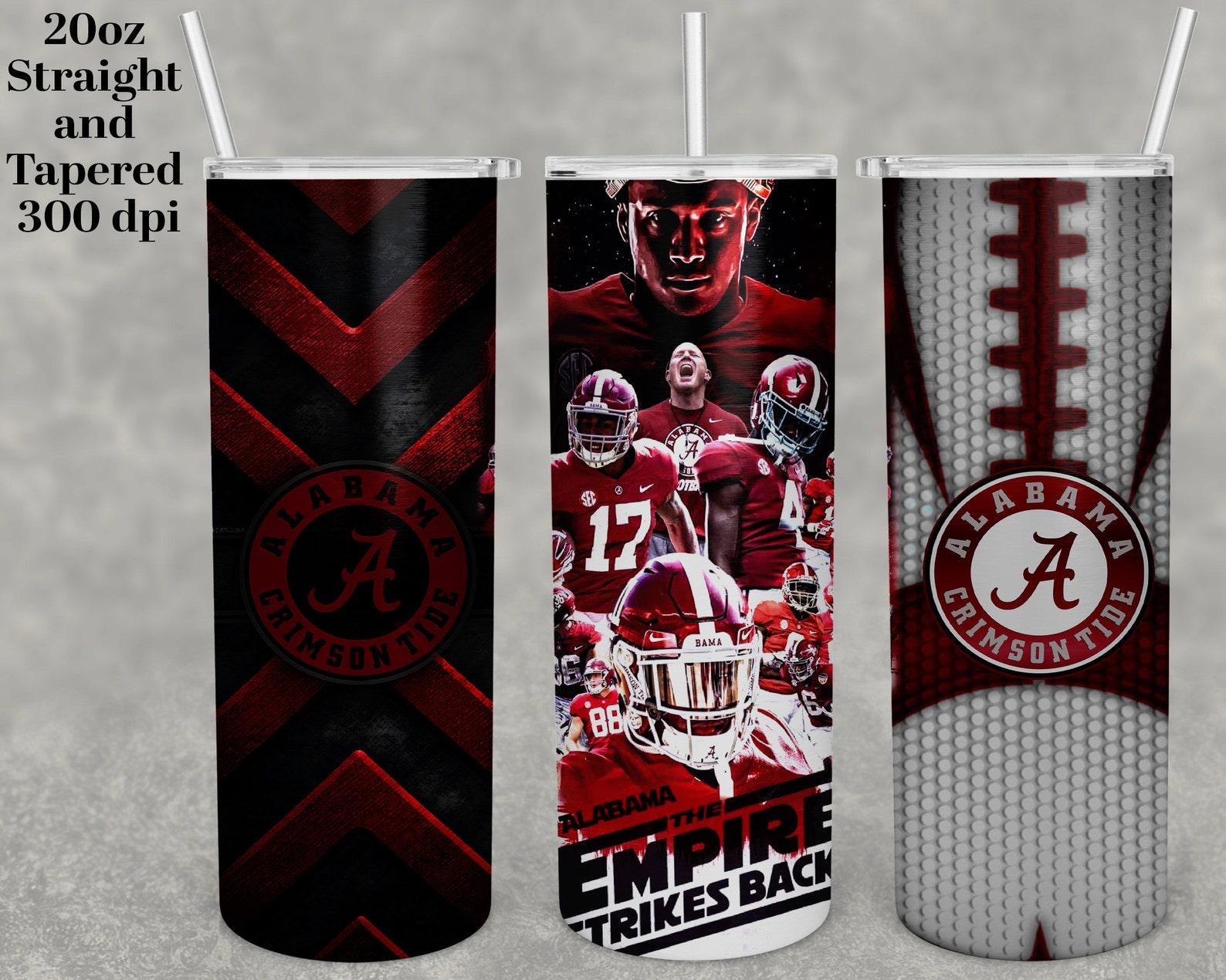 Tumbler 20 Oz Skinny Alabama University Crimson Tide | Stitch | Tumbler ...