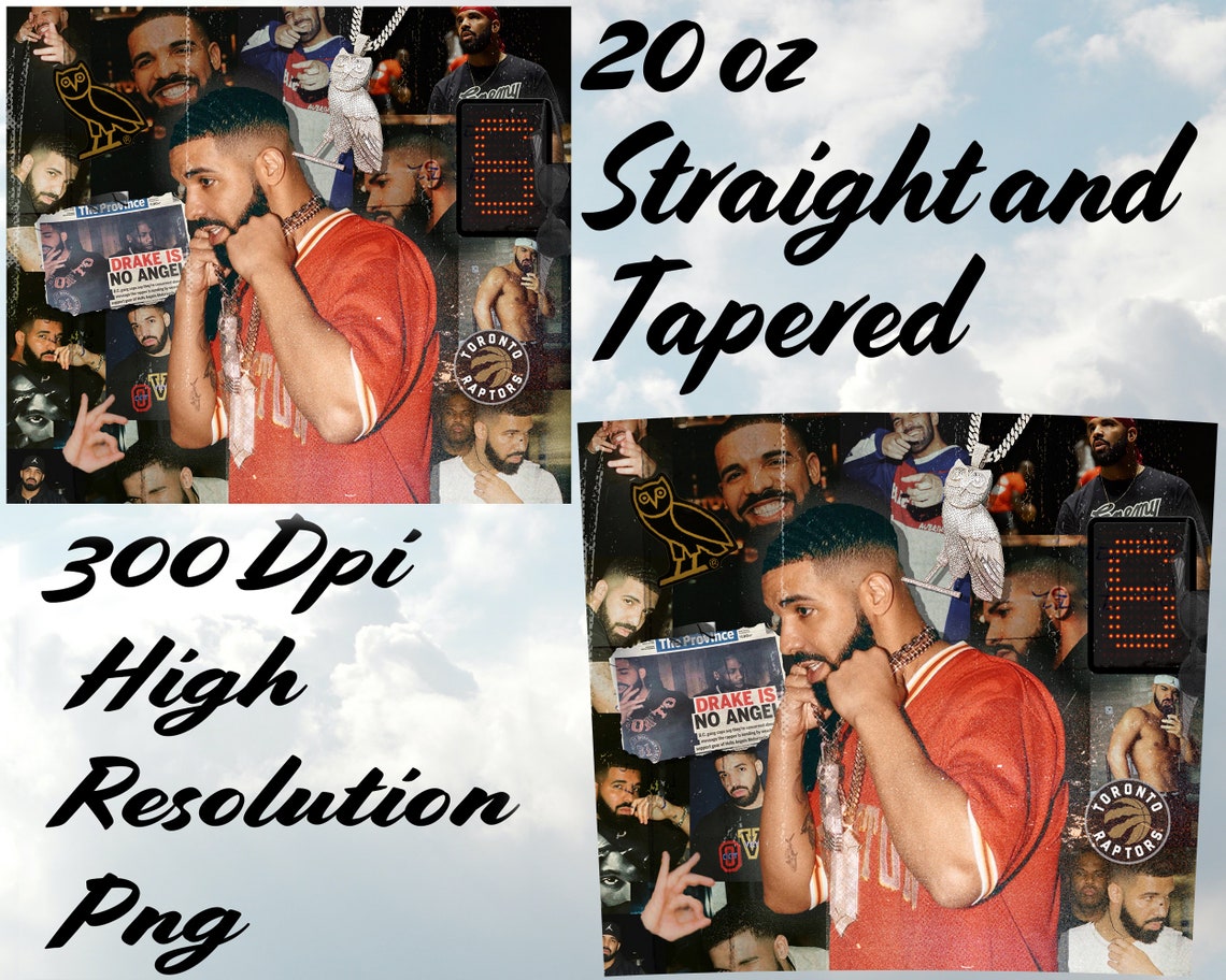 Drake Tumbler 20 Oz Skinny Stitch Tumbler Sublimation Designs, Full ...